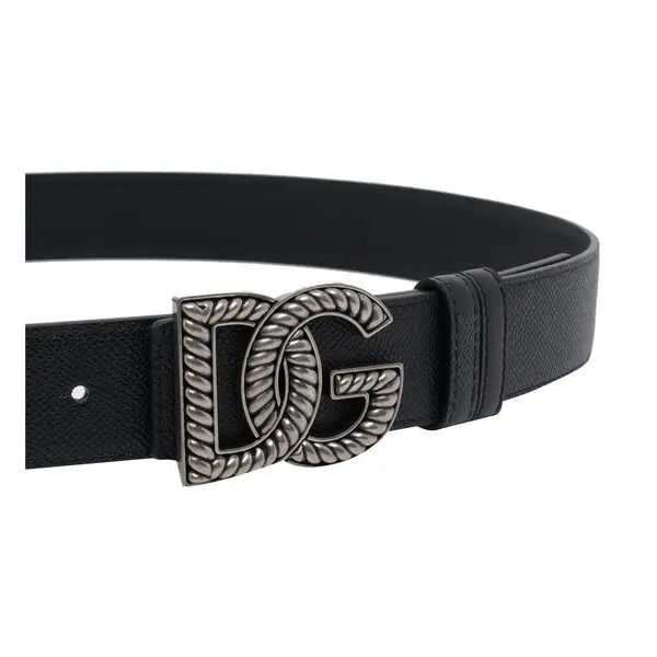 Dolce & Gabbana Crossed Dg Logo Belt
