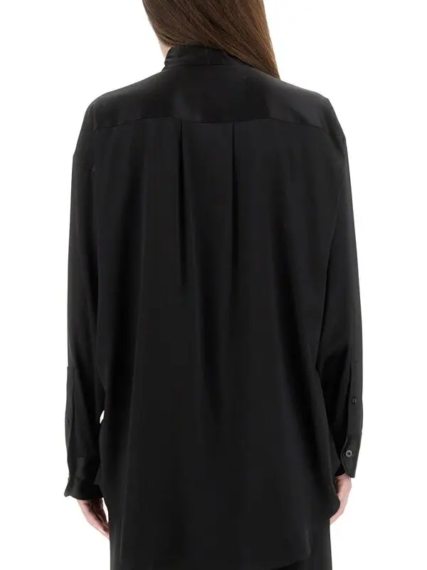 TOM FORD Stretch Silk Satin Shirt