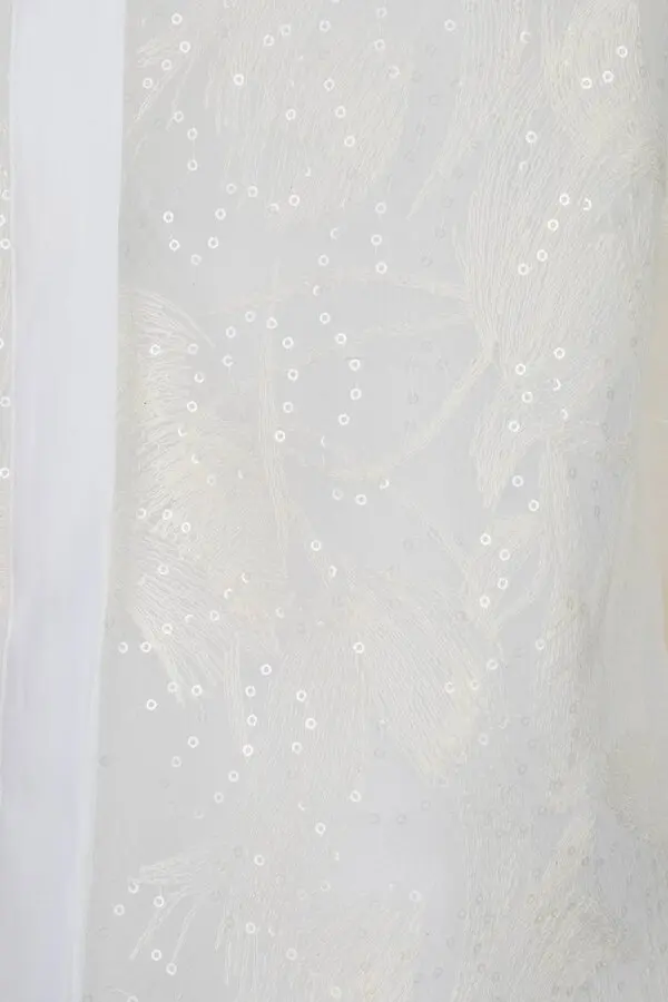 Peserico Embroidered Sheer Shirt