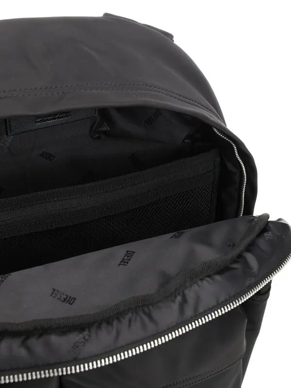 DIESEL® Nylon Backpack With Multiple Compartments