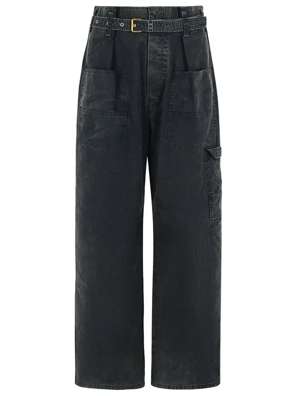 Isabel Marant Étoile Washed Cotton Trousers