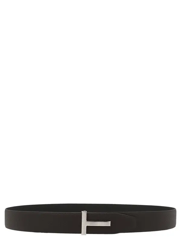 TOM FORD Leather Reversible Belt - Multicolor