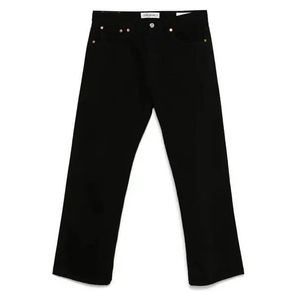 Our Legacy Denim Regular & Straight-leg Jeans - Black