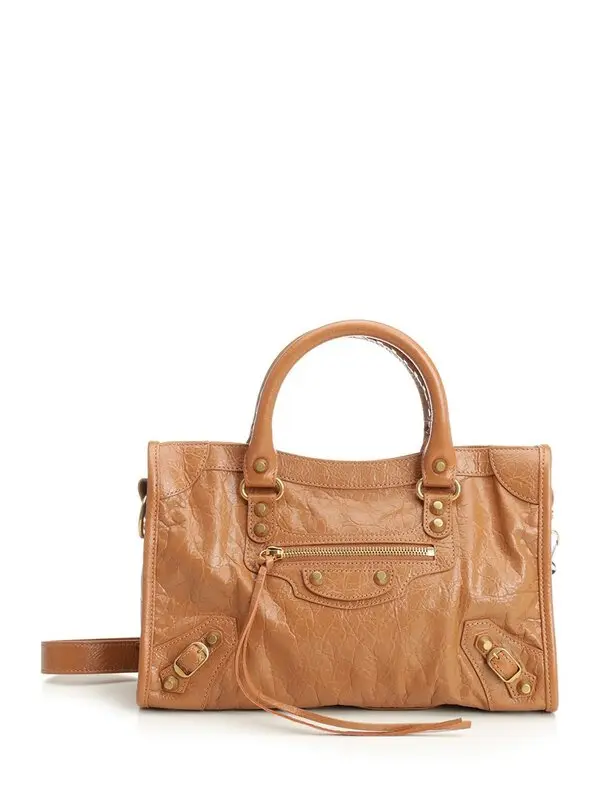 Balenciaga Small Le City Bag - Brown
