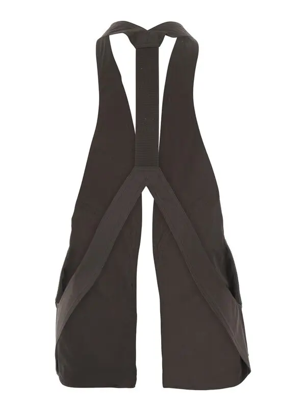 Rick Owens Sleeveless Stretch Cotton Gilet - Multicolor