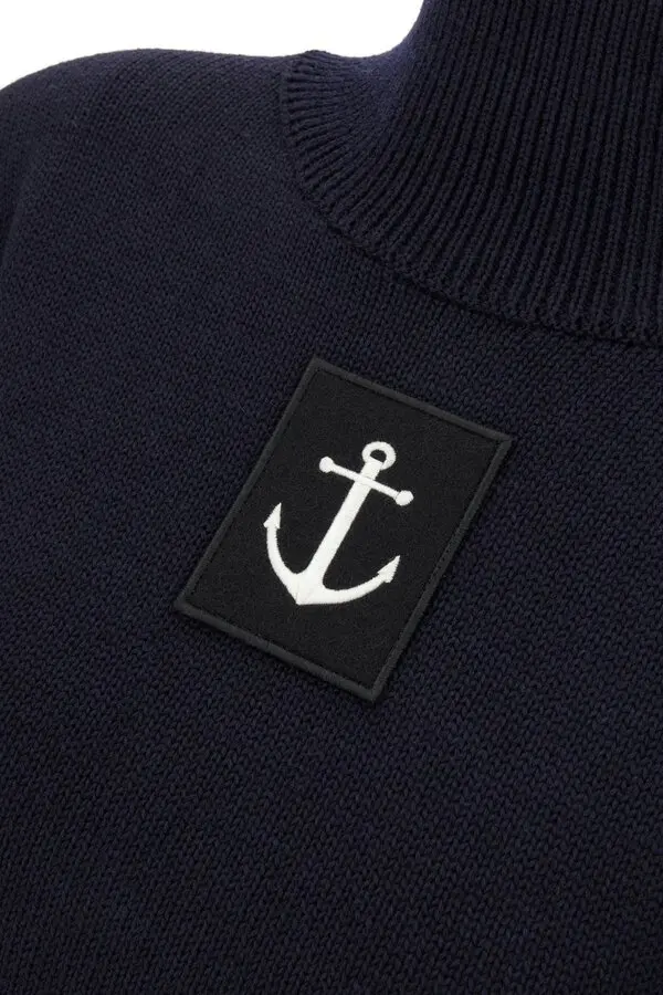 JIL SANDER Knitwear With Anchor Detail