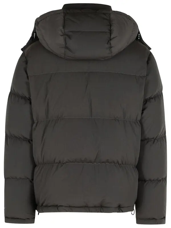 Dolce & Gabbana Padded Down Jacket With Removable Hood