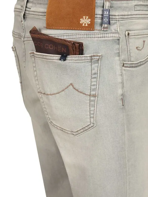 Jacob Cohen Scott Slim Cropped Jeans