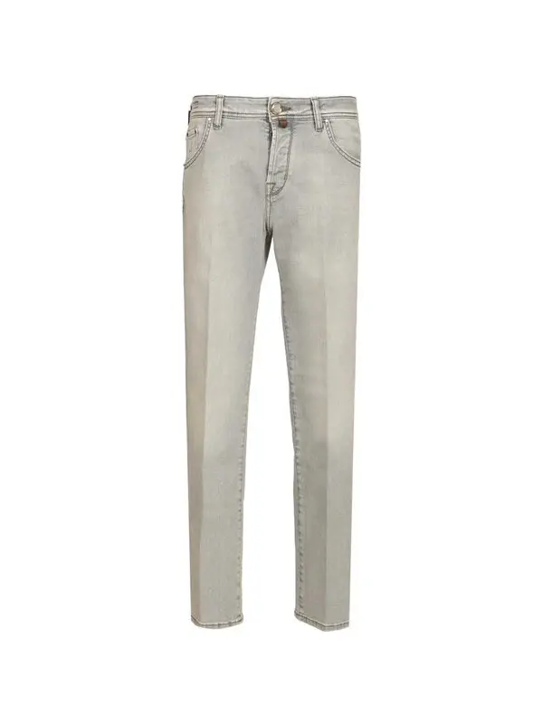 Jacob Cohen Scott Slim Cropped Jeans