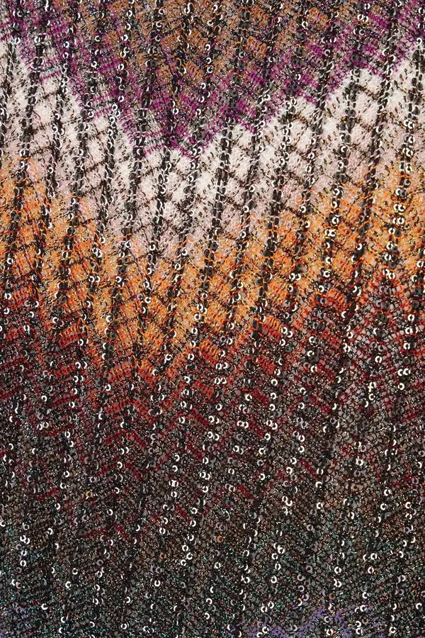 Missoni Knit Top With Zigzag Print