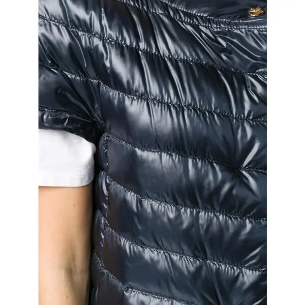 Herno Short Sleeved Down Jacket - Blue