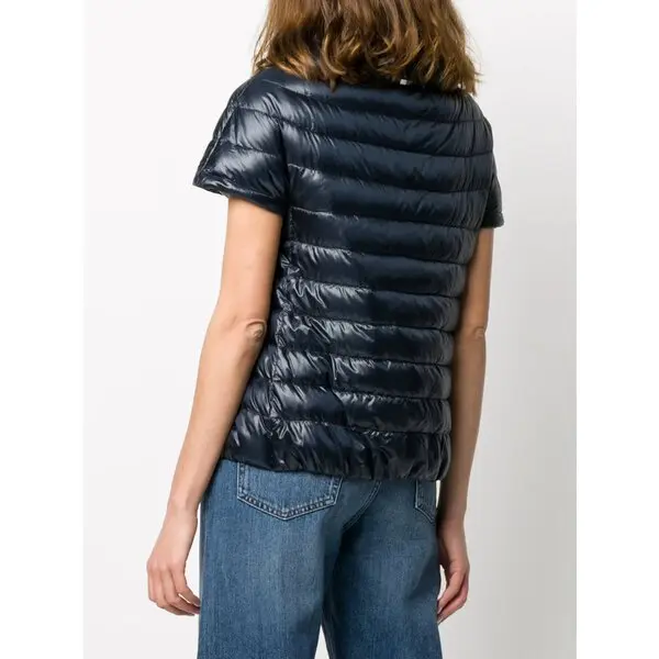 Herno Short Sleeved Down Jacket - Blue