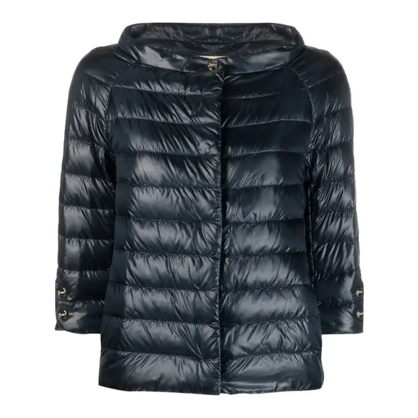 Herno Short Sleeved Down Jacket - Blue