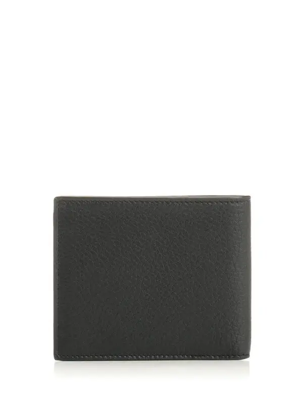 Saint Laurent Tiny Cassandre Wallet - Black