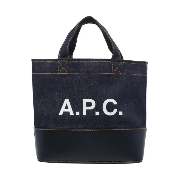 A.p.c. Mini Axel Tote Bag - Blue