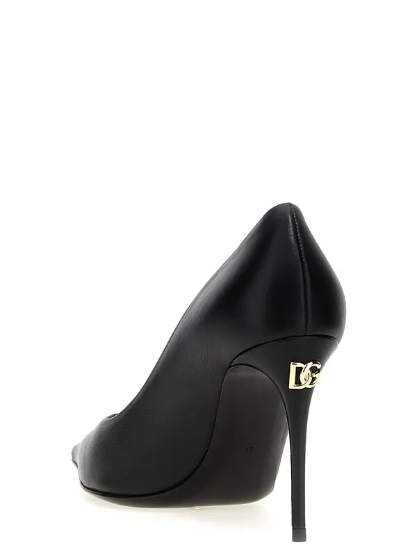 Dolce & Gabbana Nappa Leather "mun" Pumps