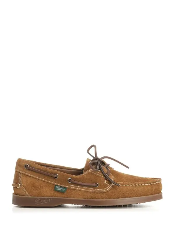 Paraboot Barth Suede Boat Shoe