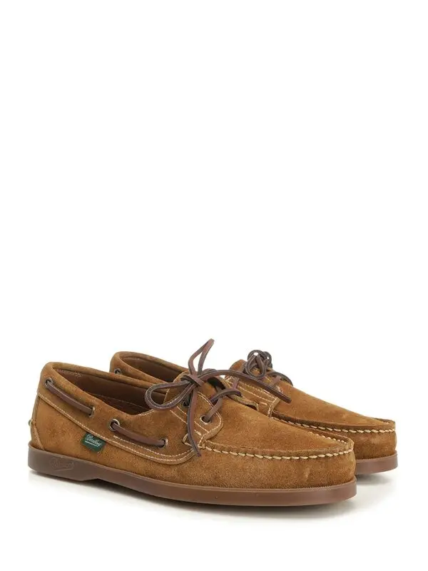 Paraboot Barth Suede Boat Shoe