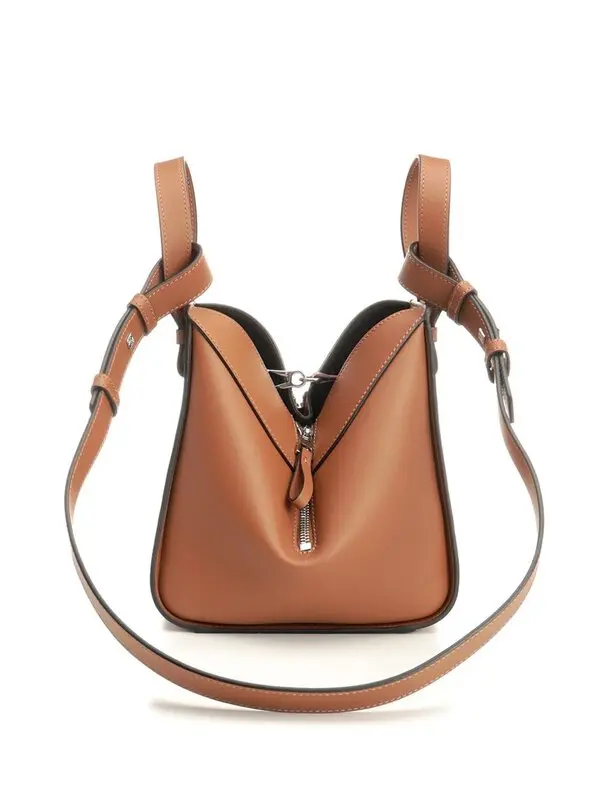 Loewe Compact Hammock Bag In Calfskin