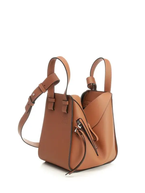 Loewe Compact Hammock Bag In Calfskin