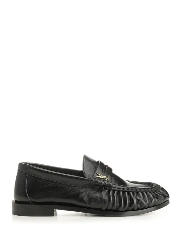 Saint Laurent Le Loafer Moccasins - Black