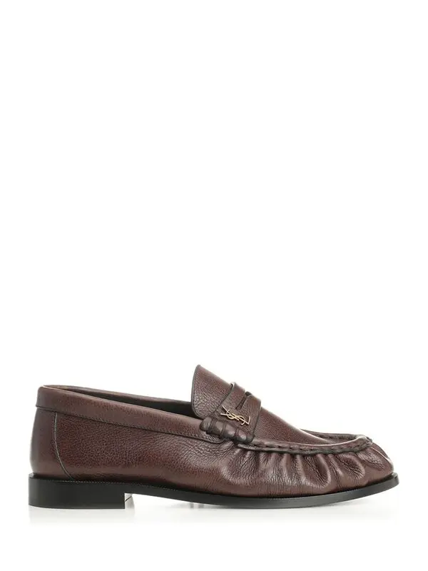 Saint Laurent Le Loafer Moccasins - Brown