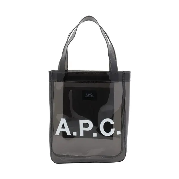 A.p.c. Small Lou Tote Bag - Gray