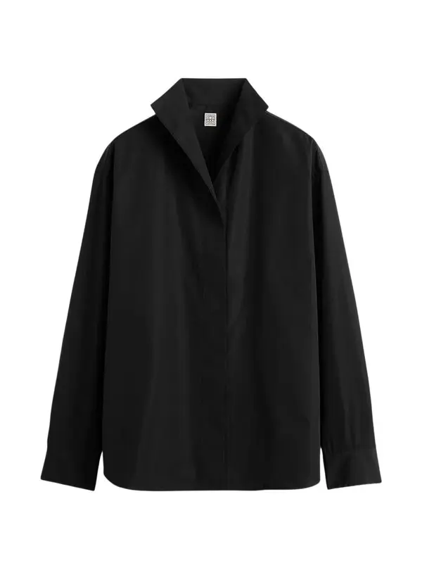 TOTEME Popeline Shirt - Black