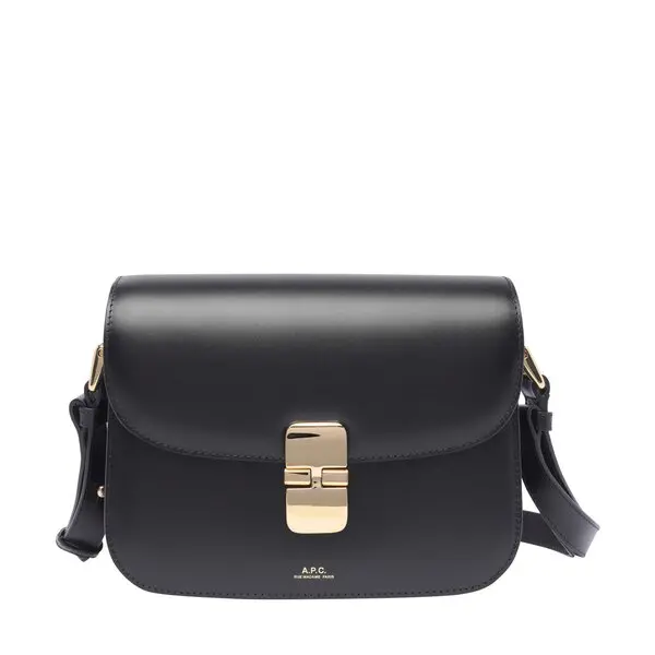 A.p.c. Small Grace Crossbody Bag - Black