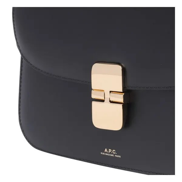 A.p.c. Small Grace Crossbody Bag - Black