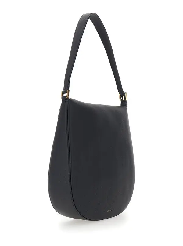 Savette Tondo Shoulder Bag With Logo Plate - Multicolor
