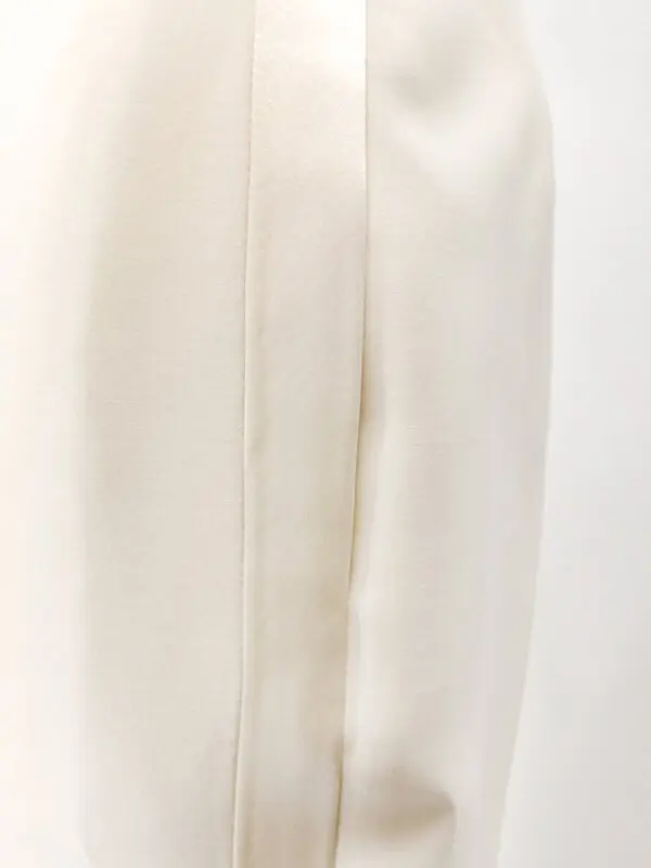 Dior Wool And Silk Tuxedo Trousers