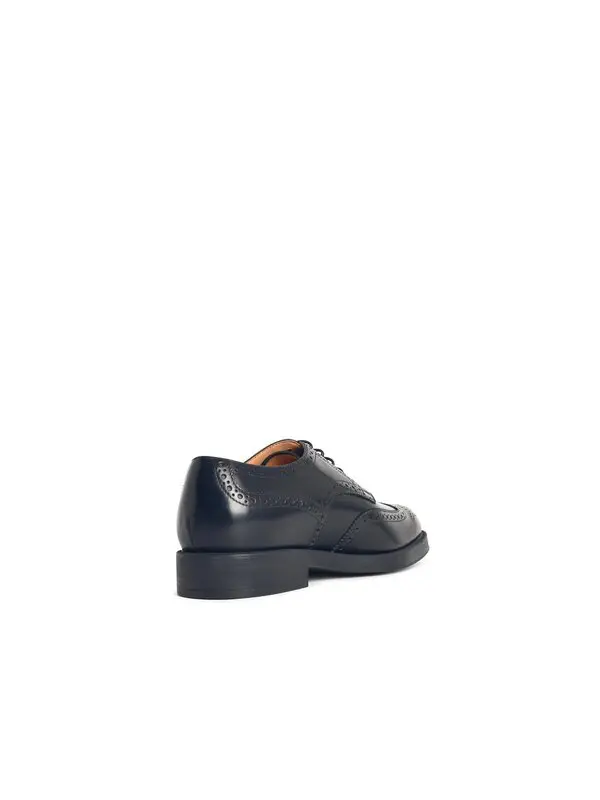 TOD'S Leather Wing Tip Lace-up Shoes