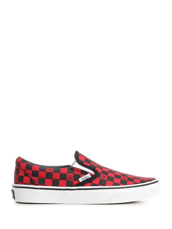 Valentino Garavani X Vans Slip-on Checkerboard Sneakers