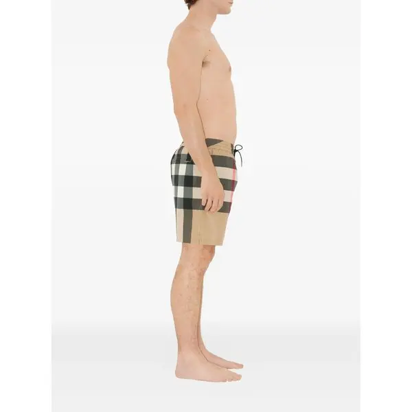 Burberry Checked Swim Shorts