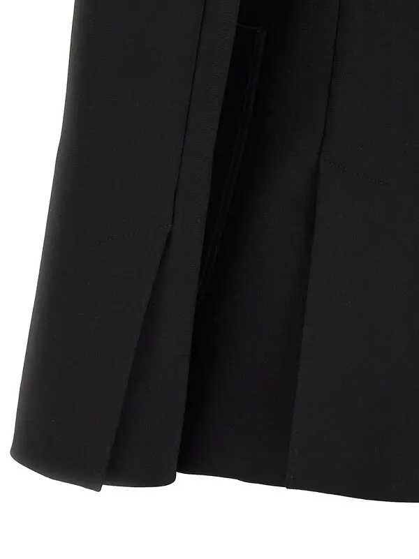 Max Mara Anagni Single-breasted Blazer With Cutout Detail