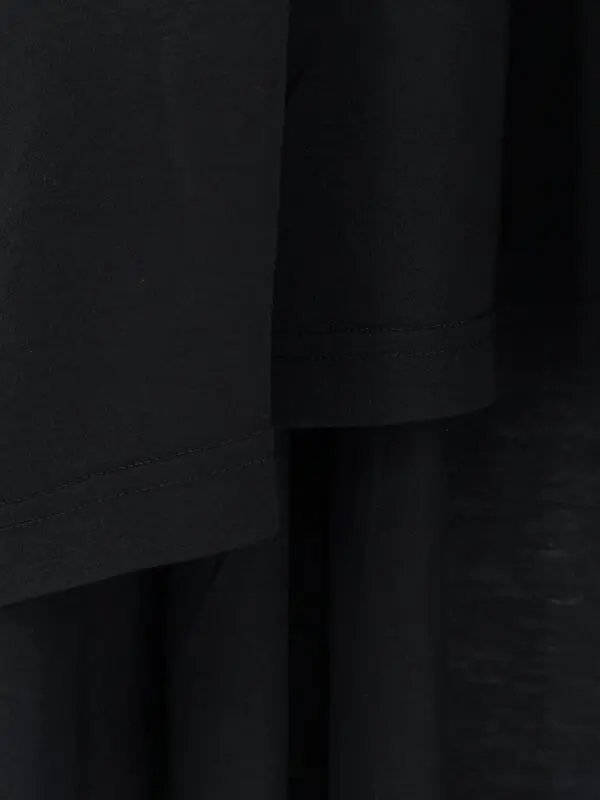 Balenciaga Crewneck Long Jersey T-shirt Dress