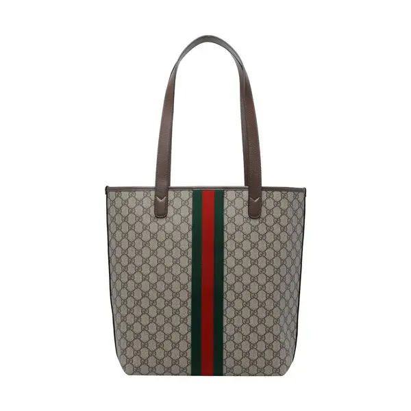Gucci Ophidia Shopping Bag - Brown