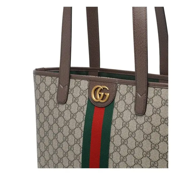 Gucci Ophidia Shopping Bag - Brown