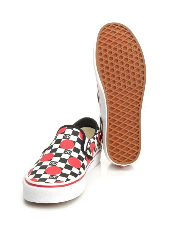 Valentino Garavani X Vans Slip-on Sneakers With Vlogo Checkerboard Print