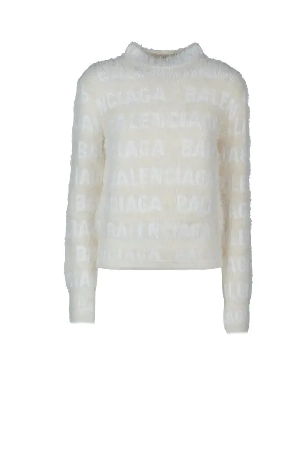 Balenciaga Logo Knitwear
