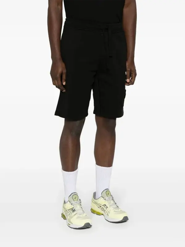 Stone Island Cargo Shorts With Drawstring Waist