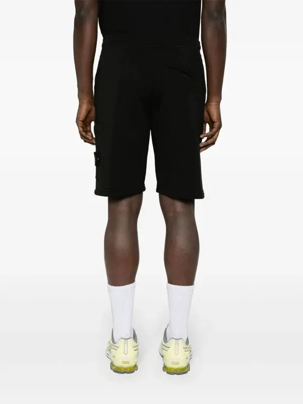 Stone Island Cargo Shorts With Drawstring Waist