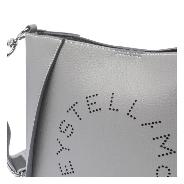 Stella McCartney Logo Crossbody Bag - Gray