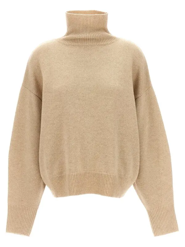 Isabel Marant Étoile Aspen High Neck Sweater - Cream