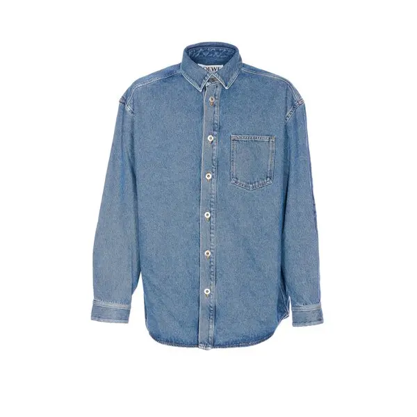 Loewe Anagram Overshirt - Blue