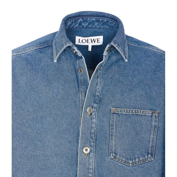 Loewe Anagram Overshirt - Blue