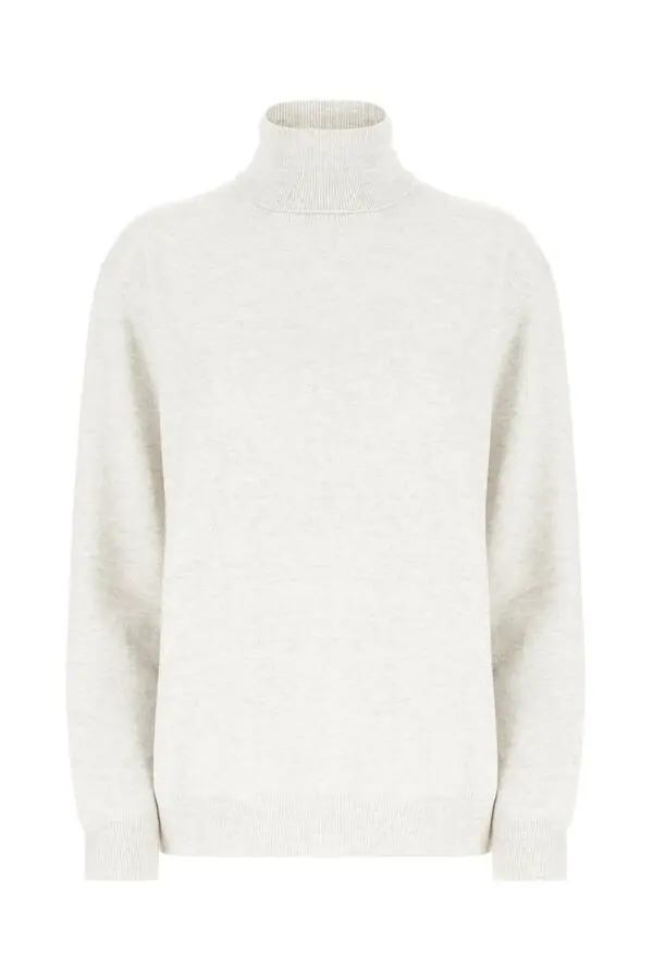 Brunello Cucinelli Ribbed Turtleneck Pullover - Multicolor