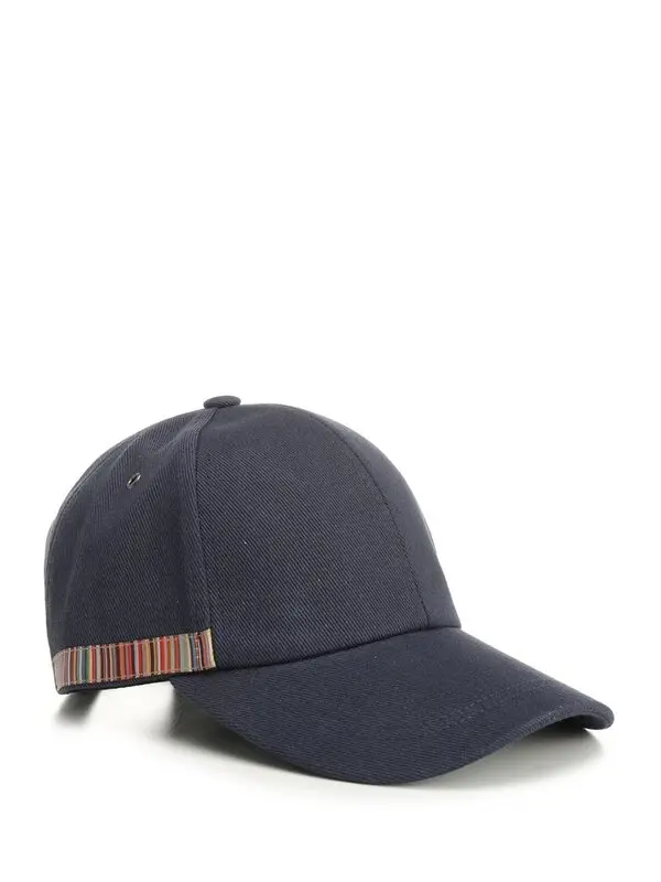 Paul Smith Signature Stripe Trim Baseball Cap
