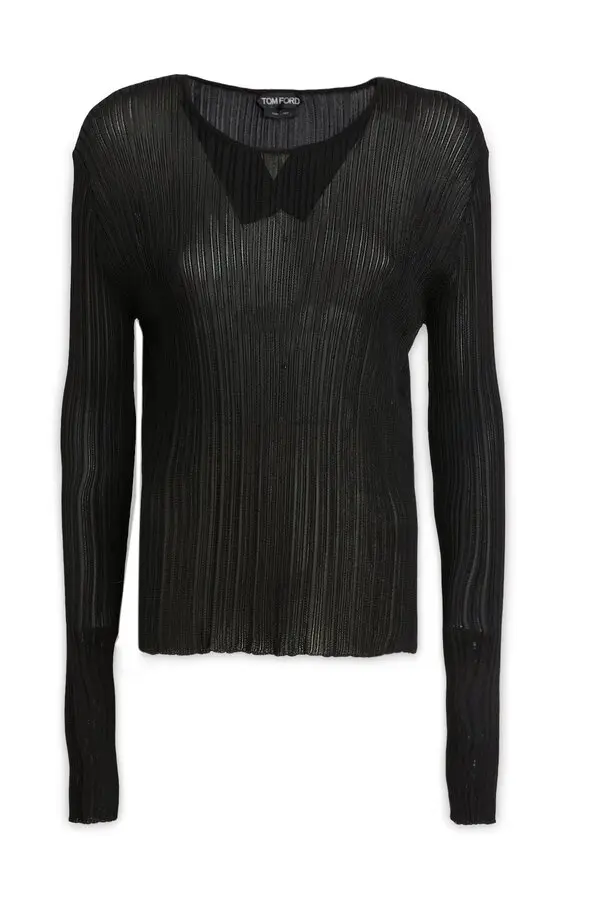 TOM FORD Ribbed V-neck Knitwear